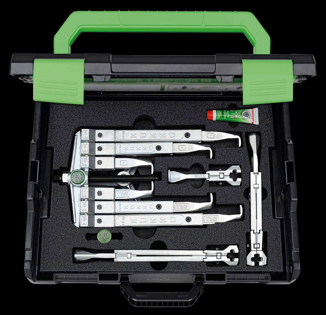 KUKKO Sets of universal 2- and 3-arm pullers