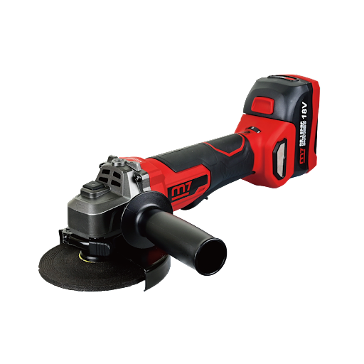 m7 Vinkelslip 18V 125mm Borstfri inkl. 2 x 5,0Ah batteri samt laddare
