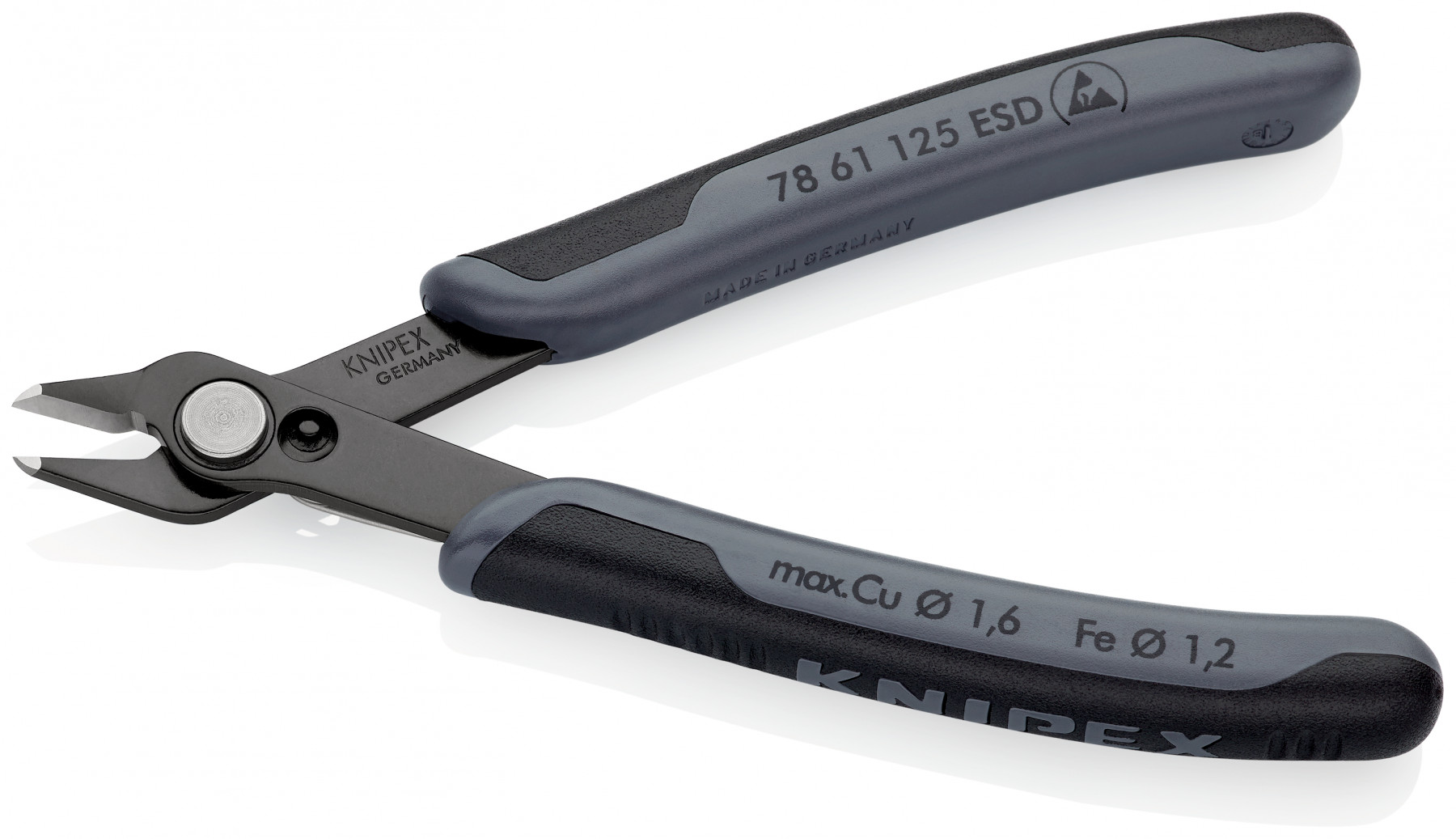 KNIPEX Sidavbitare 125mm ESD